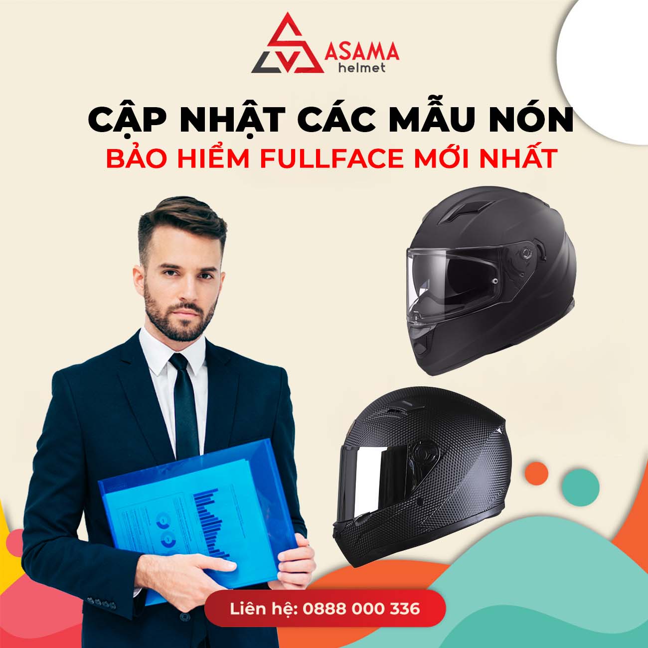 Cập nhật các mẫu nón bảo hiểm fullface mới nhất 2024